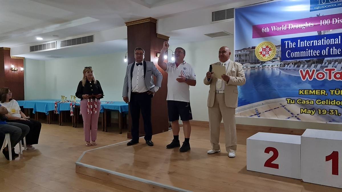 2025. Kemer. 6th World Draughts-100 Disabilities Ch. Video 5 - Closing Ceremony