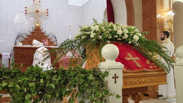 Ассирийцы 🔵⚪🔴 Божественная Литургия в день Святой Троицы. 🎊🙌🙏🏻08.06.2025