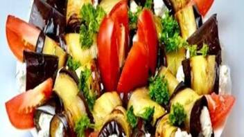 Вкусная Закуска из БАКЛАЖАНОВ. Красиво. Просто. Быстро. Вкуснее баклажанов ещё не ела!