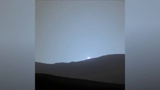 Закат на Марсе