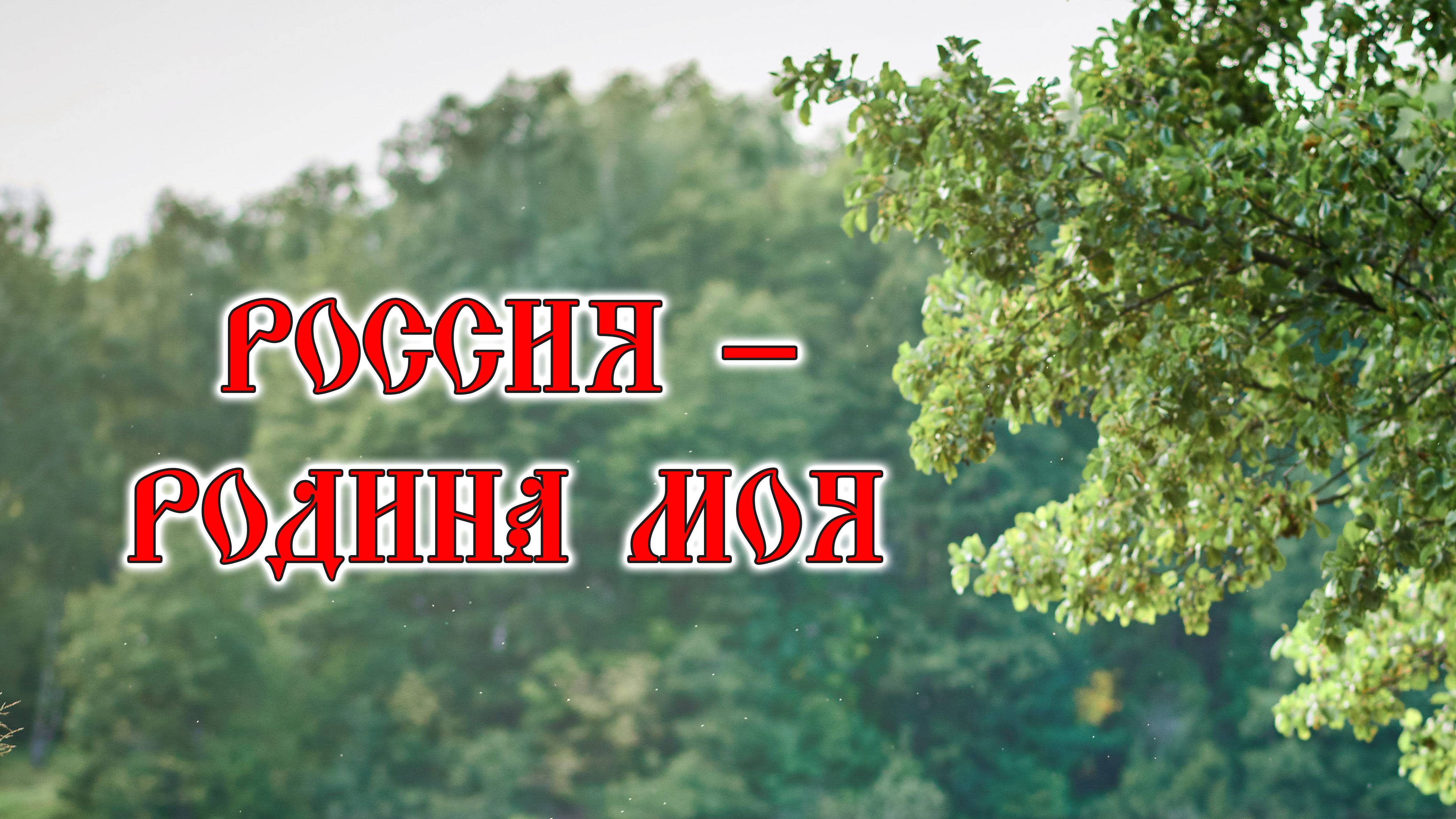 РОССИЯ-РОДИНА МОЯ - Ирина Сук, Валерий Марин