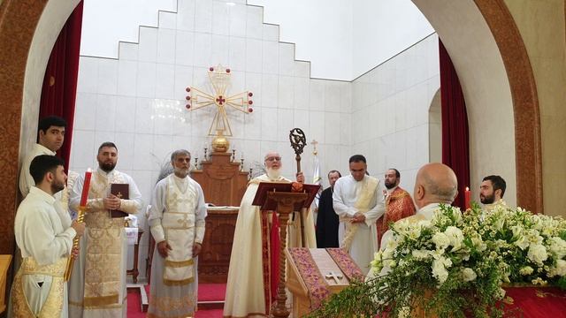 Ассирийцы 🔵⚪🔴 Божественная Литургия в день Святой Троицы. 08.06.2025