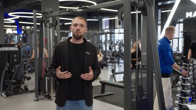 Обзор тренажера E7016 Кроссовер с изменением высоты