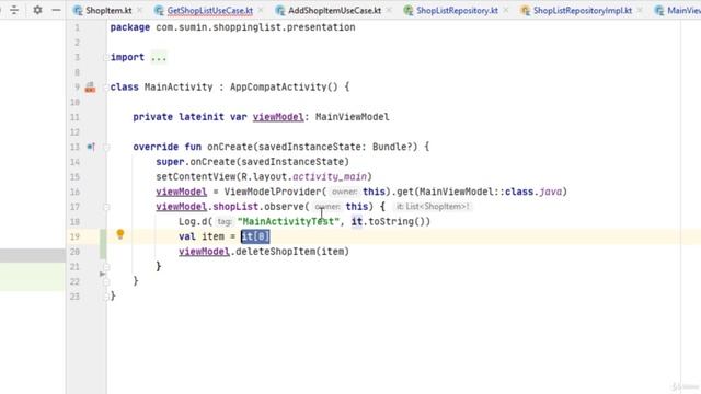 7. Presentation-слой. Часть 2. Автообновление списка.