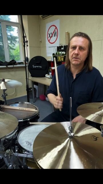 Максим Кабальскис тестирует 14" hi-hat Izmir by Symrna Cymbals  #symrna