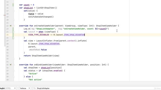 5. ViewType и RecycledViewPool
