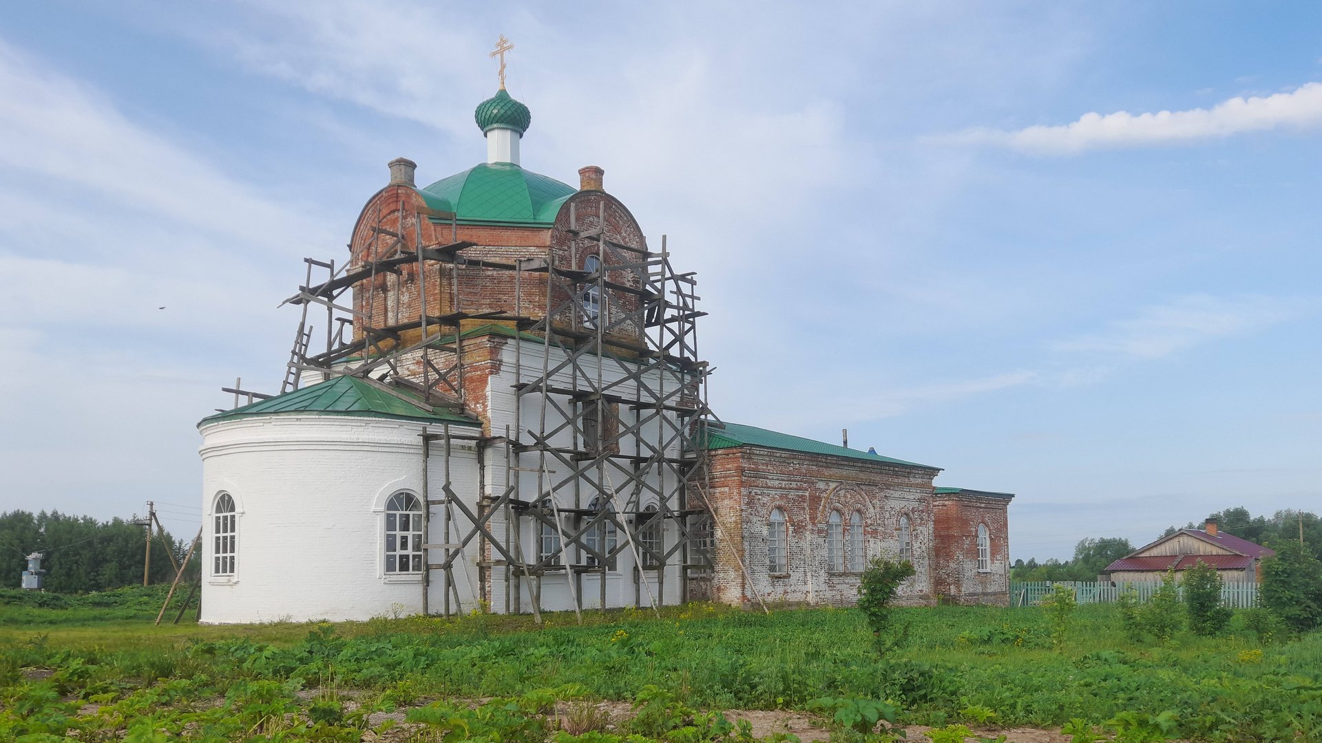 Разведка-коп возле очередного пруда и рядом с бывшей деревней! (респ. Марий Эл)
