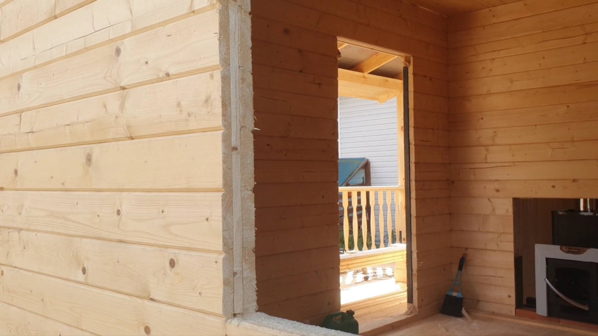 Заказ-Дом обсада сруба: классические деревянные ройки или нестандартное решение - металлические?