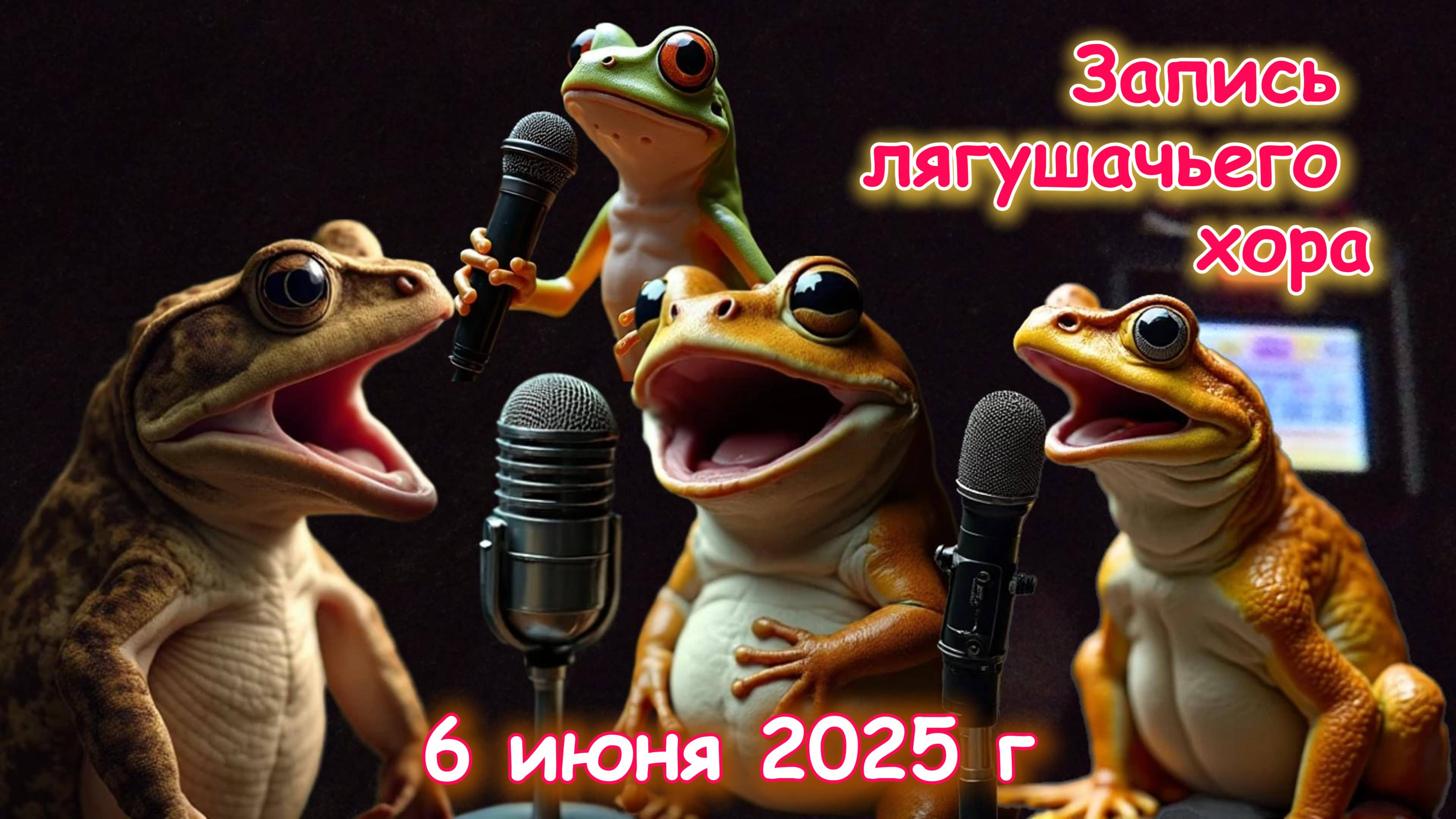 Хор лягушек имени Пятницы 6 июня 2025 г