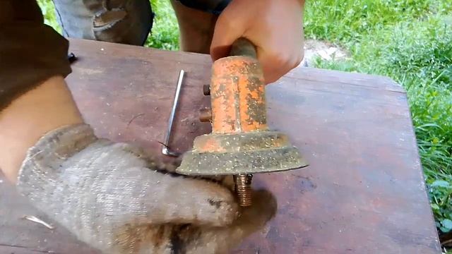 замена редуктора триммер бензокосилка мотокоса