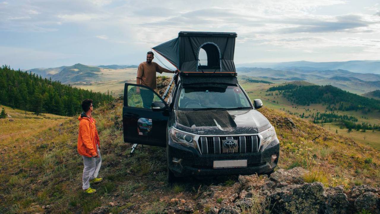 300 км по горам Чечни с автомобильной палаткой ARTELV