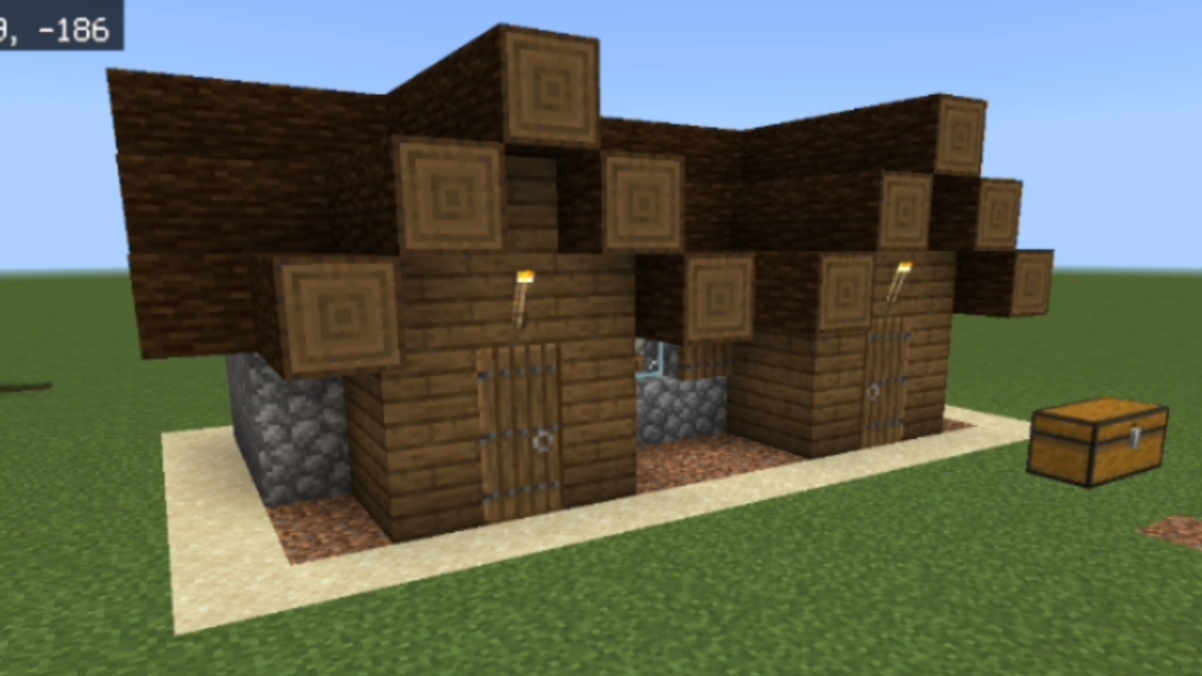 Как построить двойной дом жителей из таёжной деревни