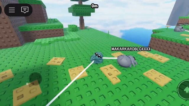 Паучье обби на двоих