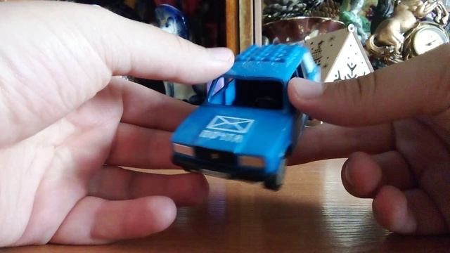 Классная модель машины ВАЗ 2104 ПОЧТА РОССИИ от фирмы город мастеров.