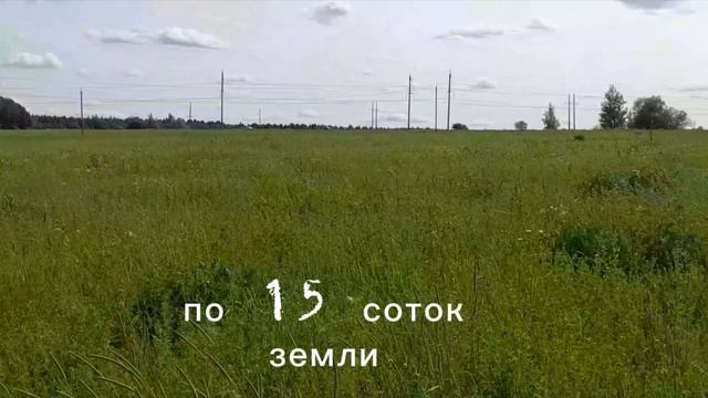 Продажа участков в д.Новоселки