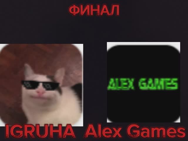 ФИНАЛ ТУРНИРА. ALEX GAMES⚔️IGRUHA.