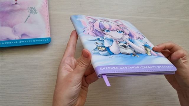 Дневник школьный, формат А5+, 48л., твёрдый переплёт с поролоном, искусственная кожа "Наппа"