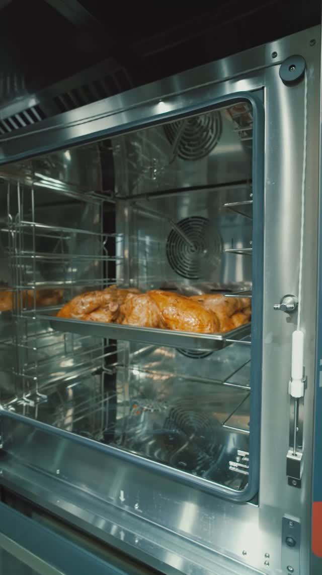 Приготовление курицы в пароконвектомате VENIX