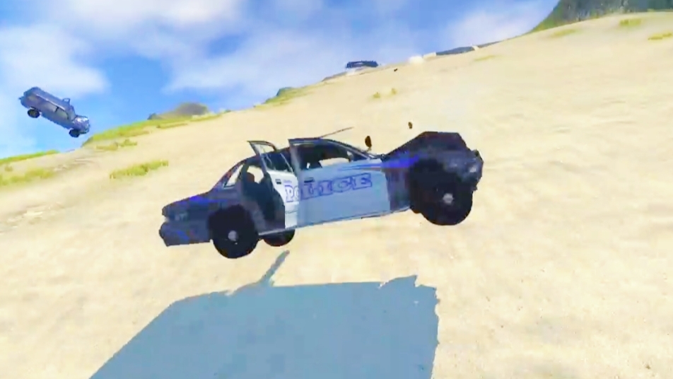 Хотел срезать путь а ни тут то было полицейская погоня закончилась трагедией адский спуск вниз