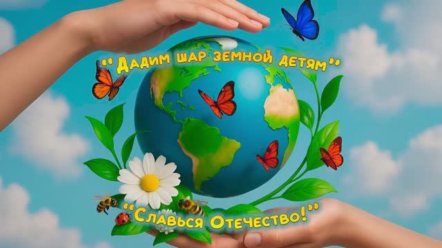 Фестиваль детских садов Охинского муниципального округа "Дадим шар земной детям" МБУ "РДК" 2025г.