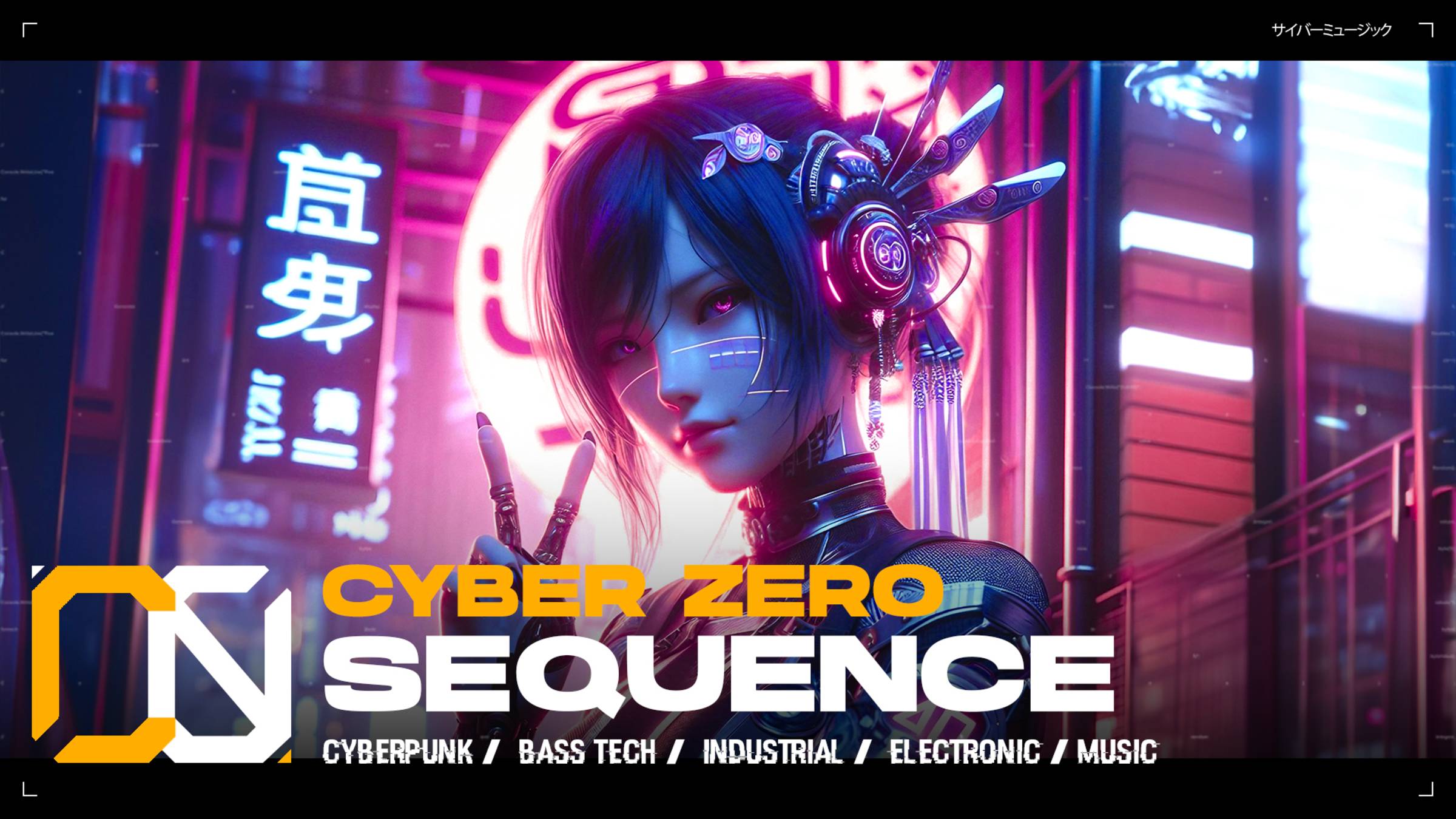 Cyber Zero - Sequence [ Industrial Bass Tech Music / Cyberpunk ] Киберпанк музыка
