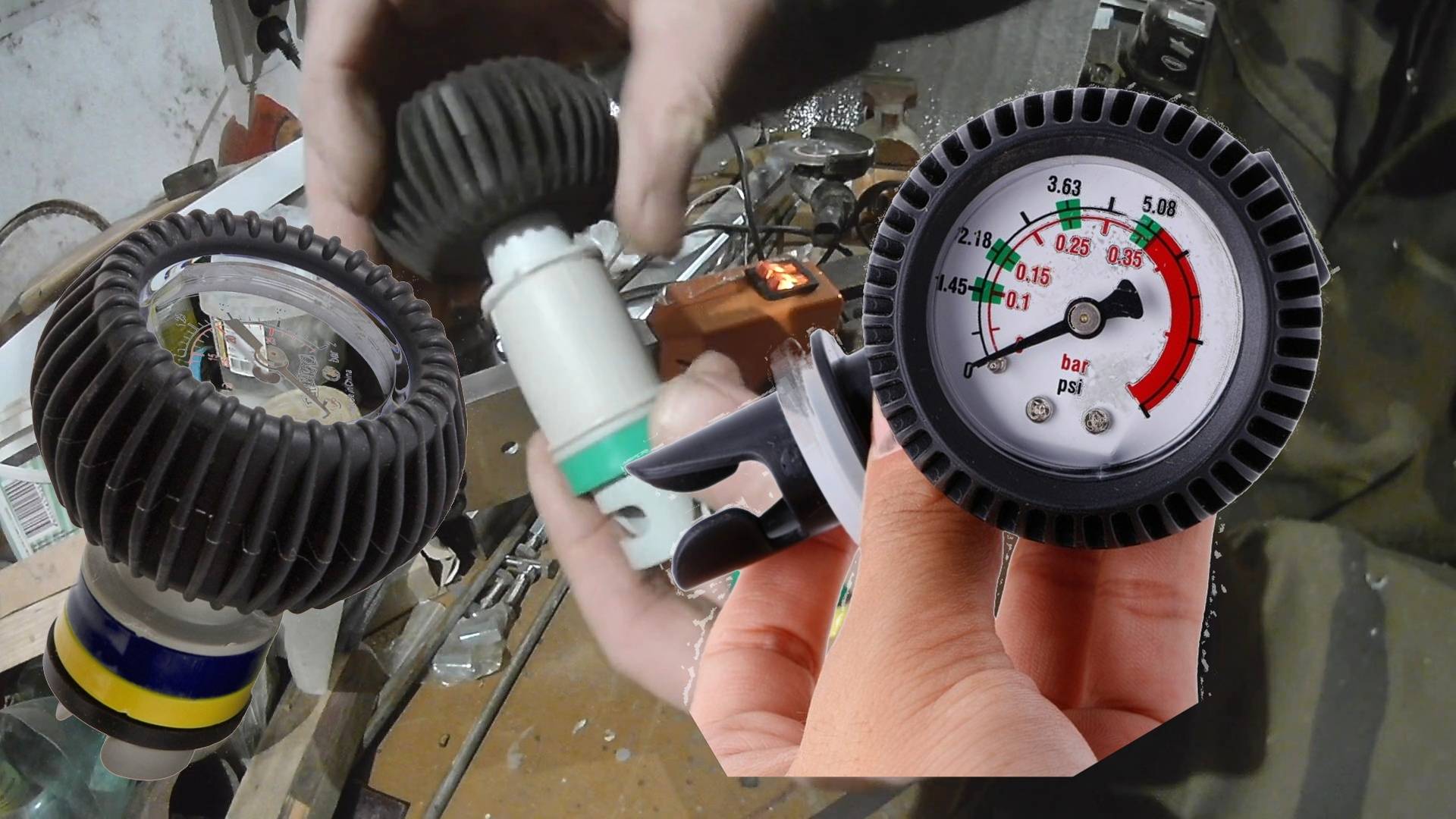 Не выбрасывайте сломанный манометр.Как отремонтировать манометр для измерения давления воздуха.