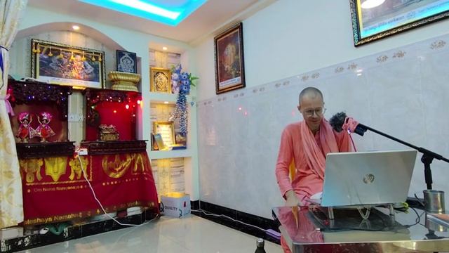 ПОСЛАНИЕ АЧАРЬИ (Часть 51, Изучаем послание Бхактисиддханты), Е.М. Шривас Пандит Дас,  10.06.2025