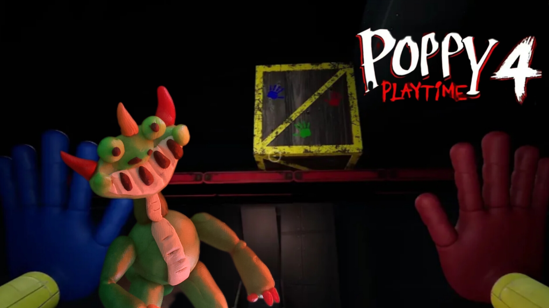 ✅ Лепка Пинозавора из игры Poppy Play time./Poppy play time 4 глава/.