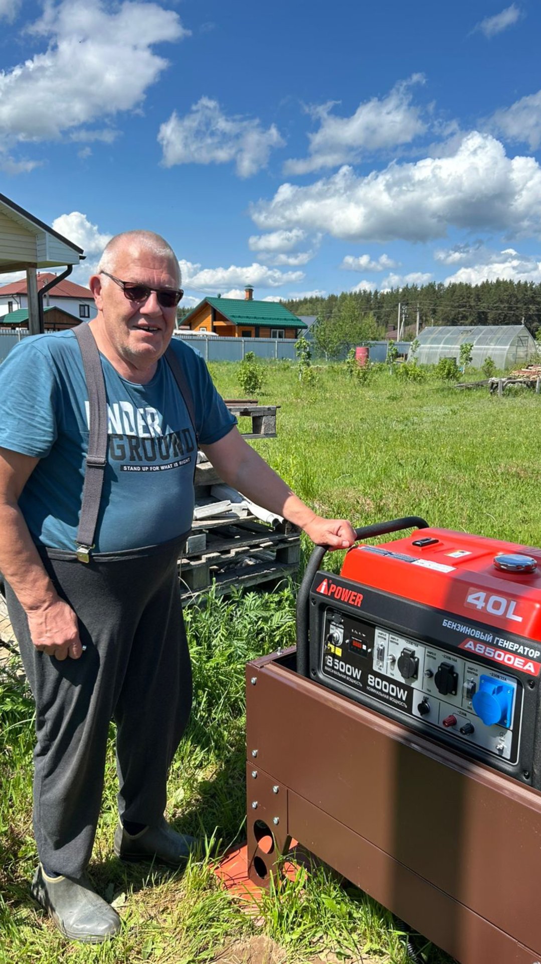 🔇 ТИШИНА + УМНЫЙ КОНТРОЛЬ: Установили резервное питание под ключ в деревне Савино!🔋