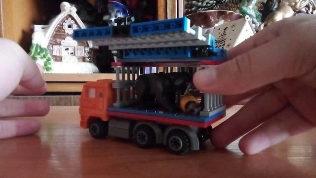 Шикарный цирковой грузовик КАМАЗ 5512 от фирмы город мастеров.