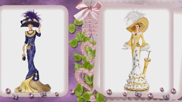 Изящные дамы из тонкого фарфора Томаса Кинкейда