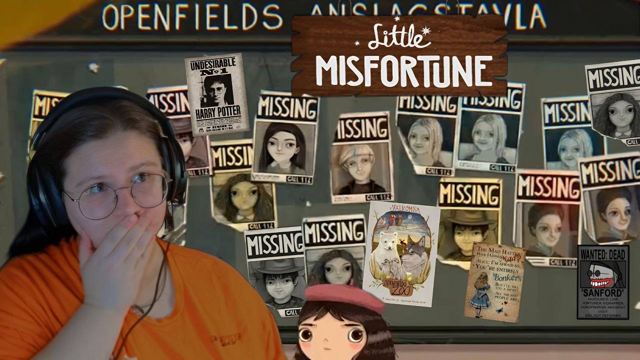 Детей всё больше и больше пропадает... ▶ Little Misfortune #3