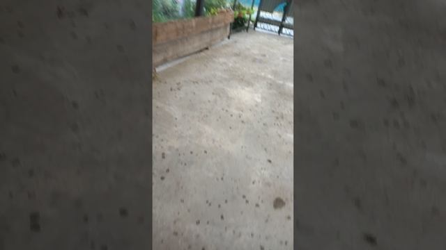 сегодня нас накрыло градом град в Краснодарском крае