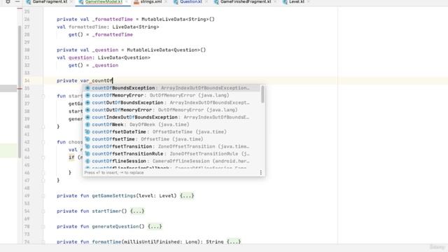 9. Реализация GameViewModel