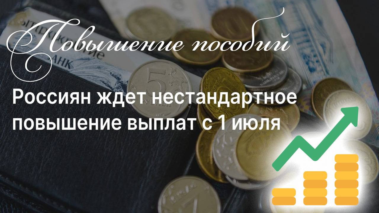 С 1 июля 2025 повысят социальные выплаты