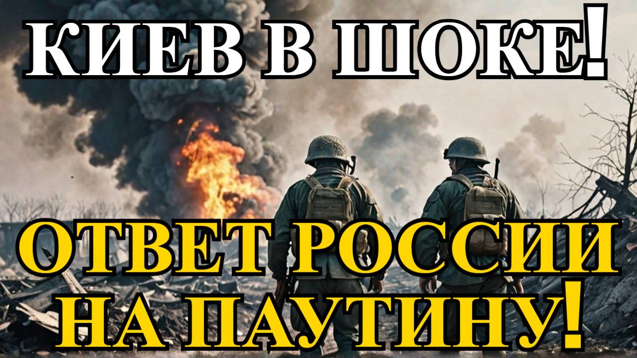 Операция Паутина: что СБУ НАТВОРИЛА — и как Россия МСТИТ сегодня! Срочные новости 12.06.2025