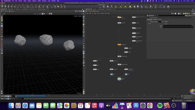 Hazelnut Explosion HOUDINI & REDSHIFT
