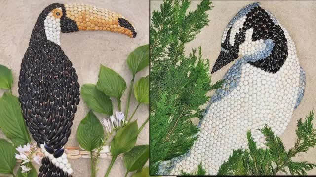 НА БЕРЕГУ МОРЯ. (ракушки)  С.Чекалин