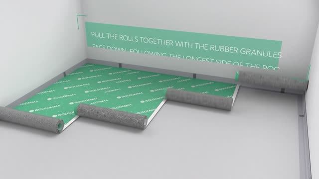 Как правильно укладывать звукоизоляционные рулоны для пола ? Пошаговая инструкция!