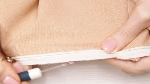 Пошив юбки: Потайная молния часть 3