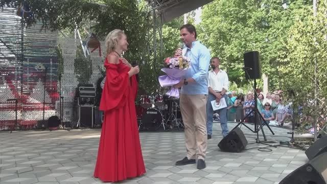 г.Орёл - 08.06.2025г.- Губернатор Клычков А.Е. и Лена Василёк (Самопал)