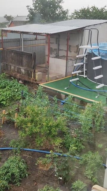 Град летом на Кубани