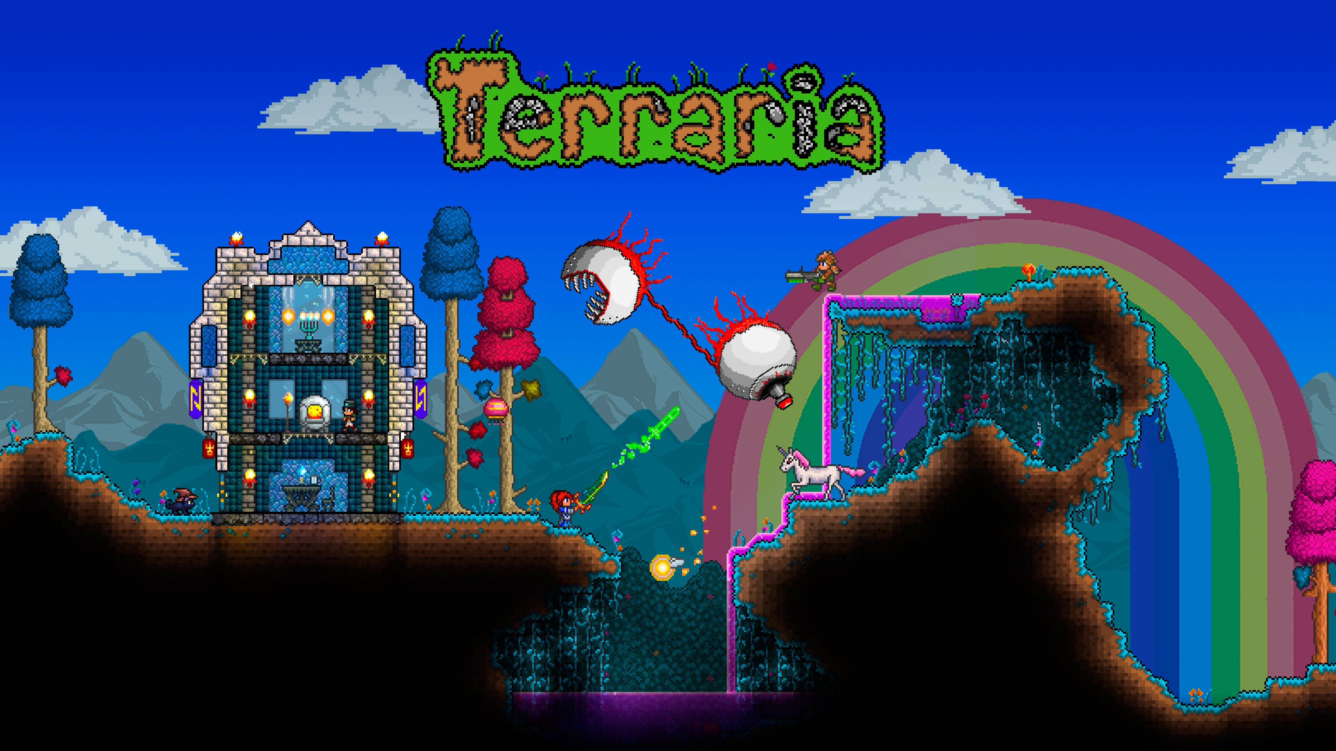 играю в игру Terraria на обычном пк №4