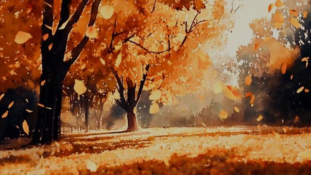 Николай Джинчарадзе. НЕ СКУЧАЙ... (акварель)