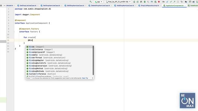 20.Dependency Injection. Shopping List