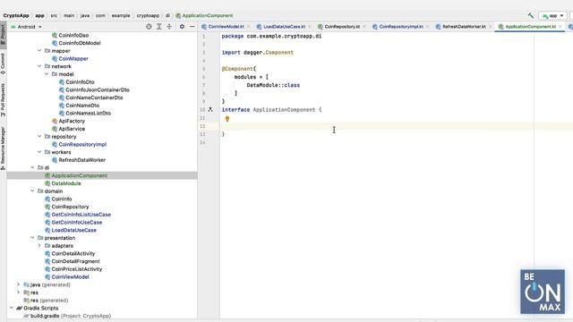 16.Dependency Injection в приложении с криптовалютами