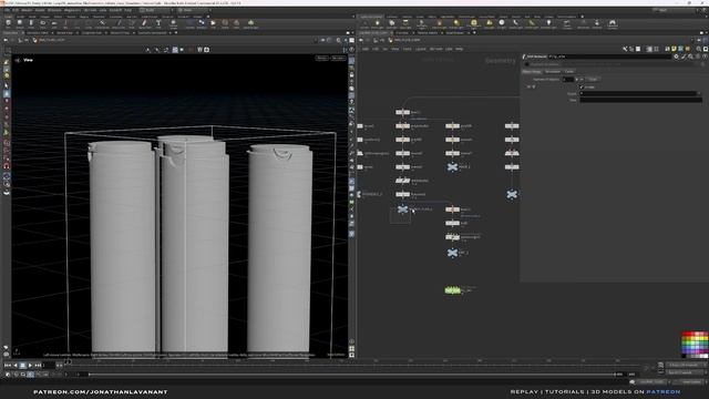 Hair Beauty Simulation - Houdini & Redshift