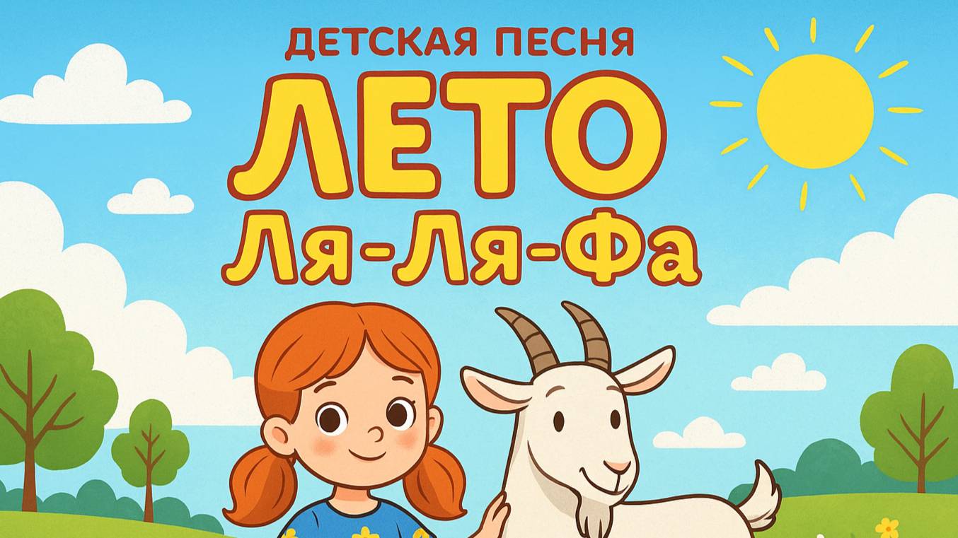 ДЕТСКАЯ песенка про лето. Лето Ля-Ля-Фа. Песни про лето и каникулы.