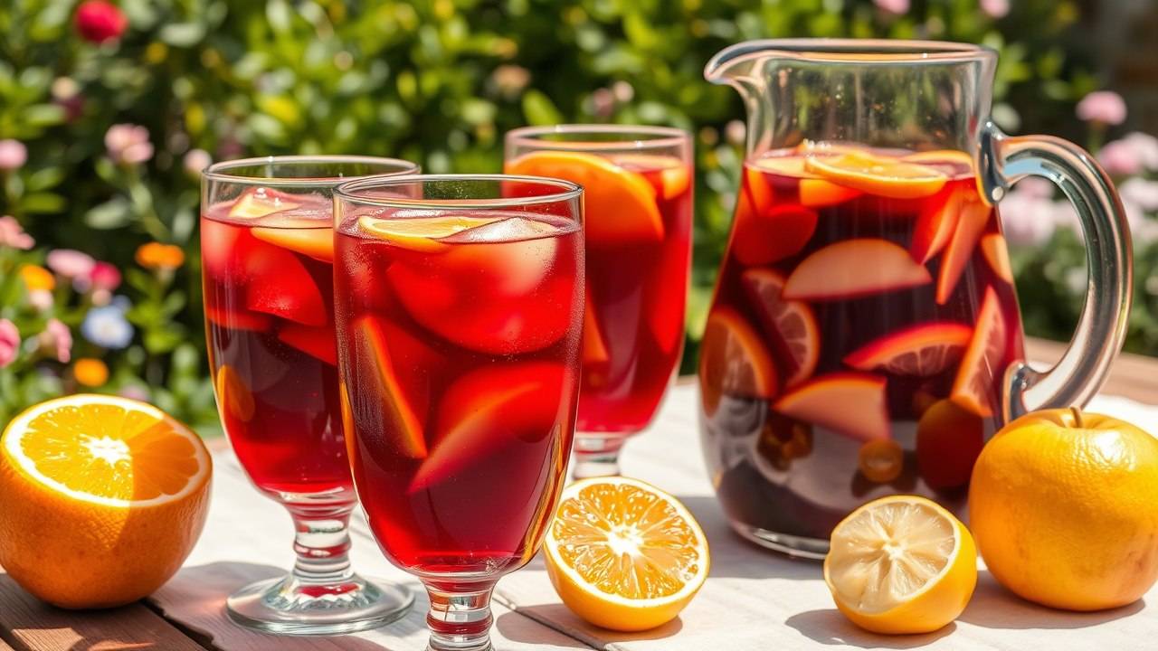 Фрукты + Вино = Магия! Попробуйте эту незабываемую Сангрию уже сегодня!