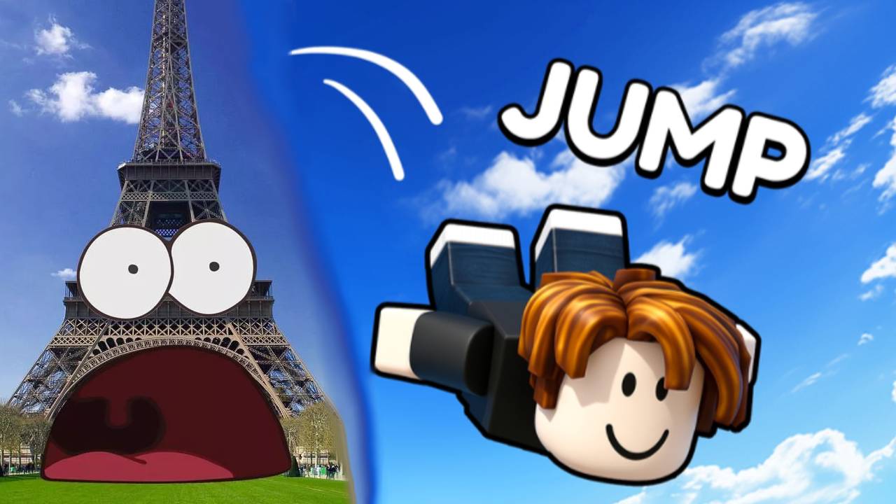 Заберись на башню чтобы упасть в РОБЛОКС | Climb and Jump Tower